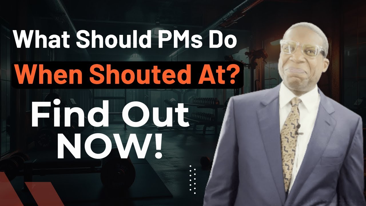 HOW Should YOU Manage Getting SHOUTED AT as a Project Manager - YouTube