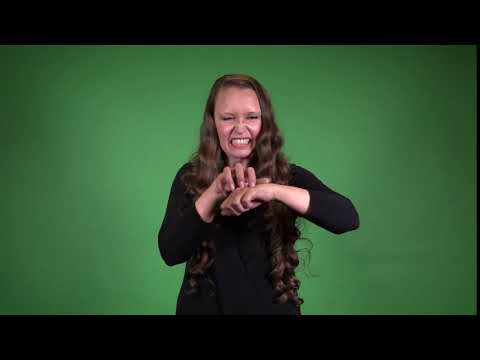 itch repetitive ASL - YouTube