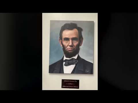 ABRAHAM LINCOLN HYPER-REALISTIC PAINTING - YouTube
