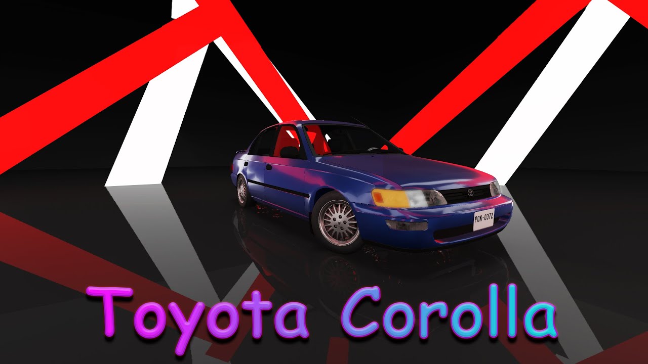 Toyota Corolla-BeamNG Drive(#564) - YouTube