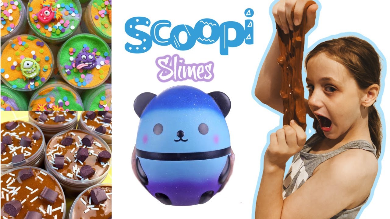 SLIME Unboxing the best slime from SCOOPI - YouTube