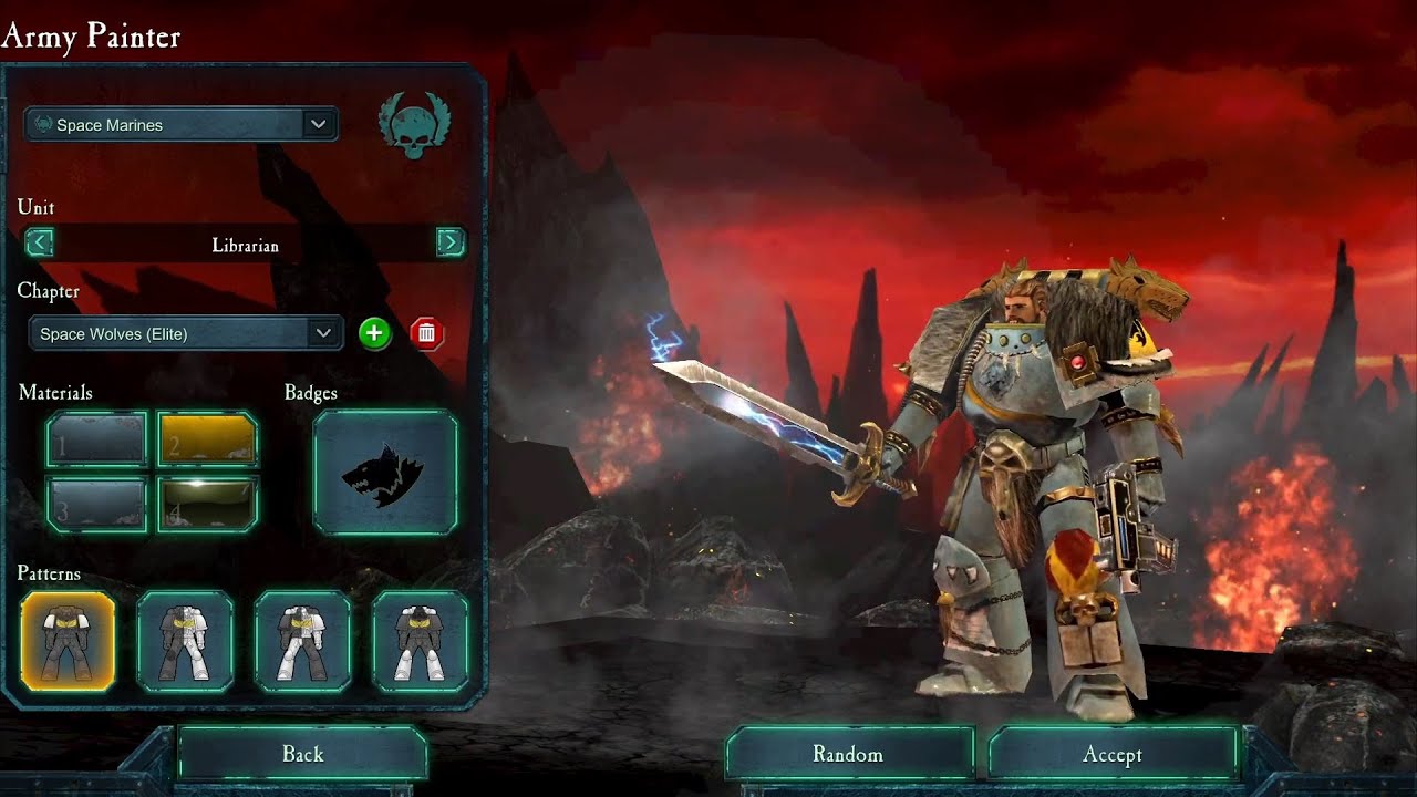 Warhammer 40k DoW 2 Elite Mod Army Painter - Space Marines - Space ...