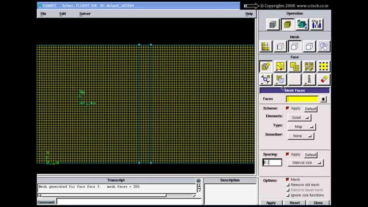 ANSYS GAMBIT Course: Virtual Geometry – Part I - YouTube