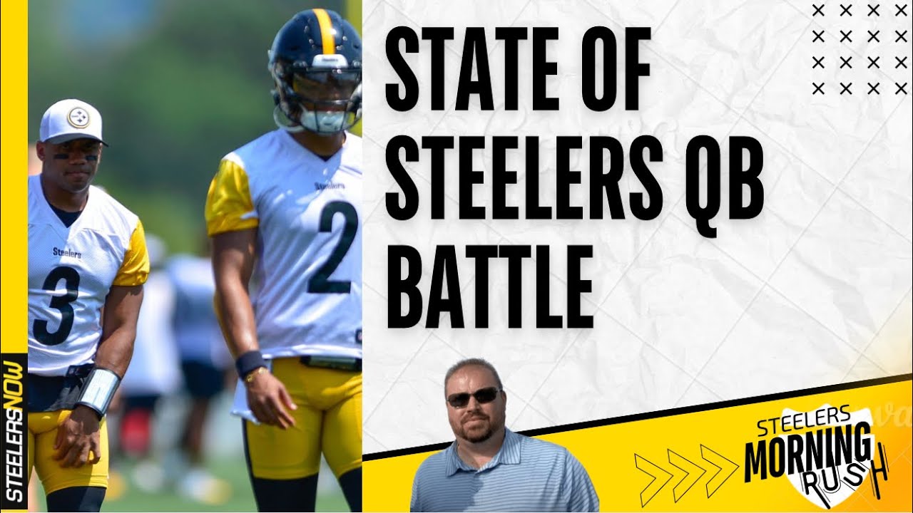 Who is Winning the Steelers QB Battle? | Steelers Morning Rush - YouTube