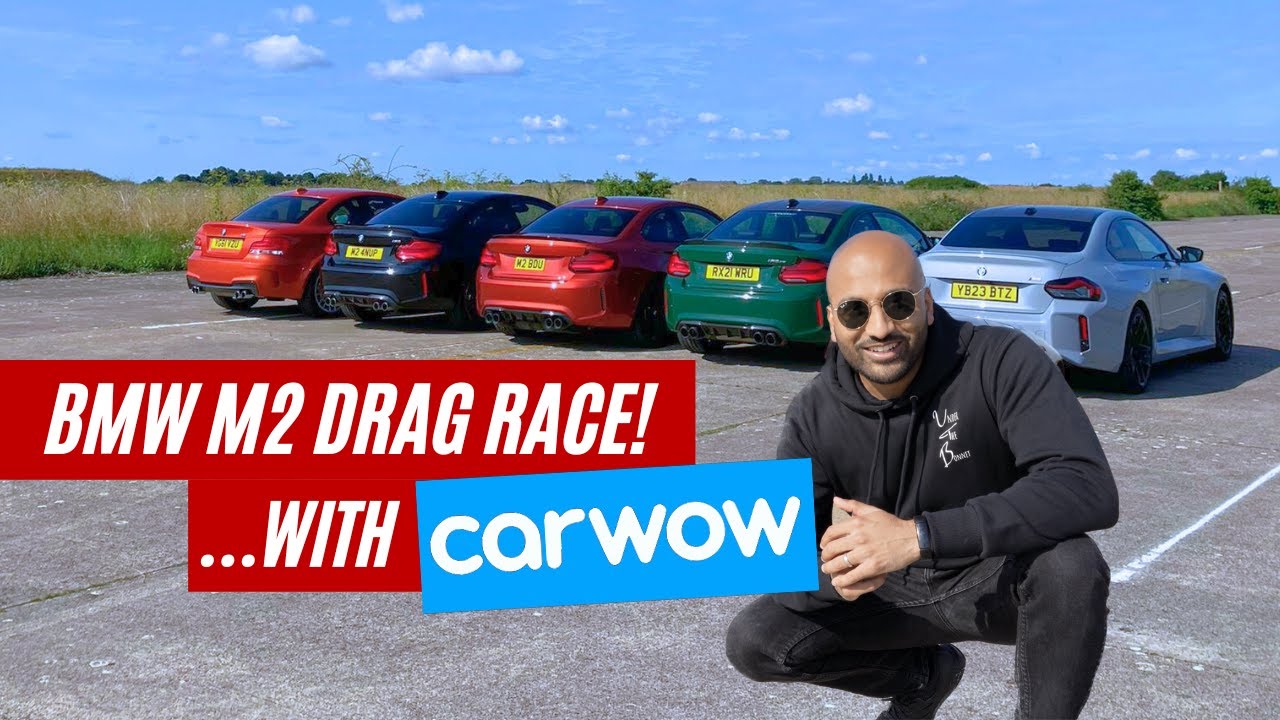 Mat from CarWow Drag Raced My BMW M2! ...Did it win? - YouTube