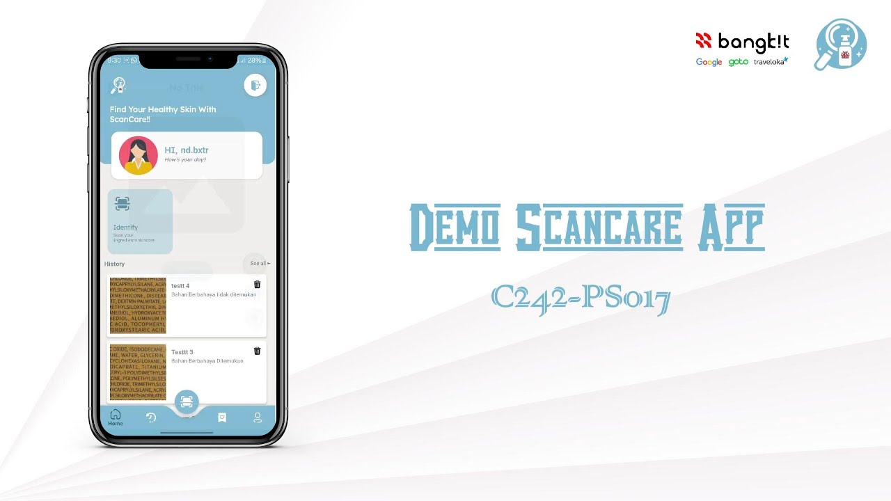 VIDEO DEMO - Scancare - BANGKIT 2024 (Batch 2) - Product-based Capstone ...