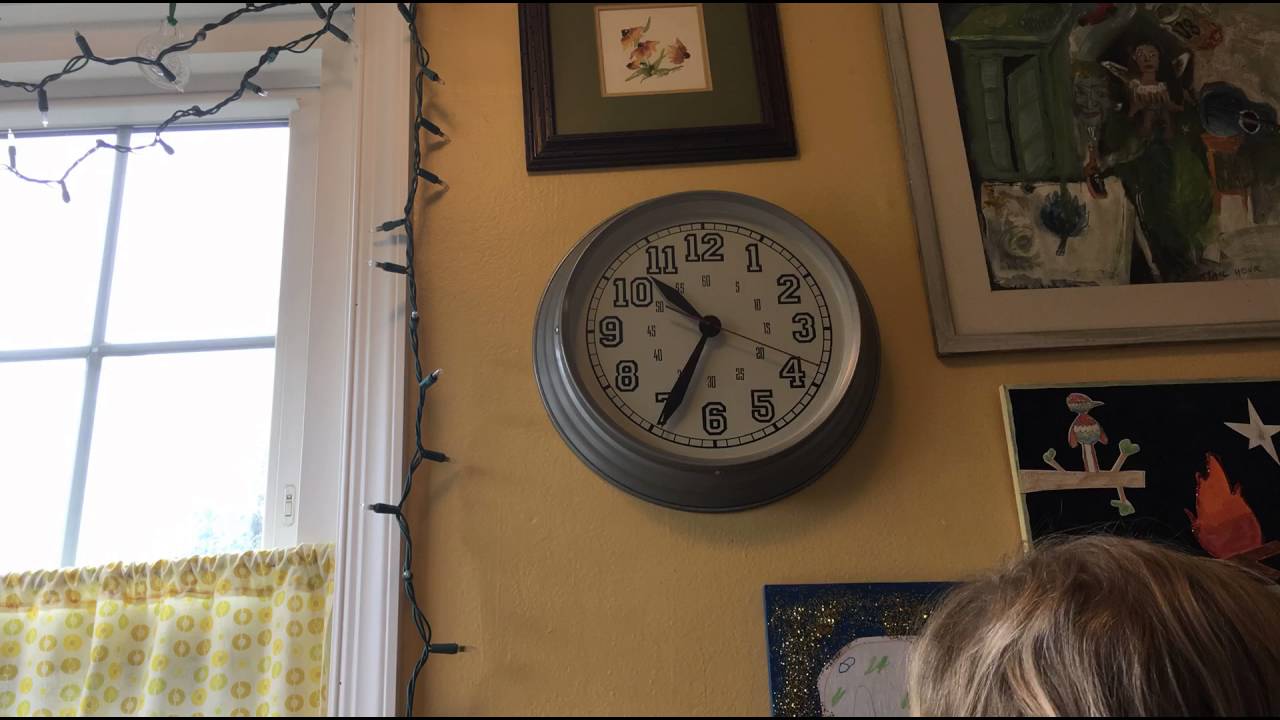 Clock time lapse - YouTube