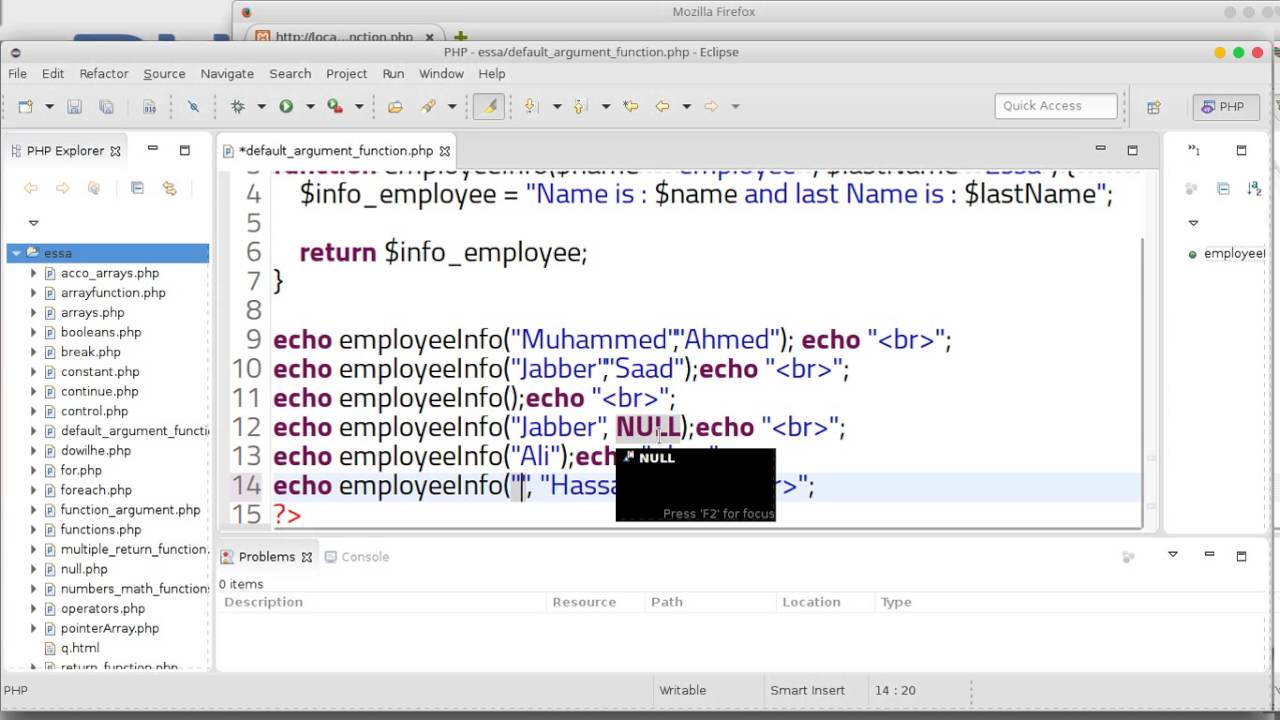 92 Php Scripting Language Default Function Arguments Youtube 6486