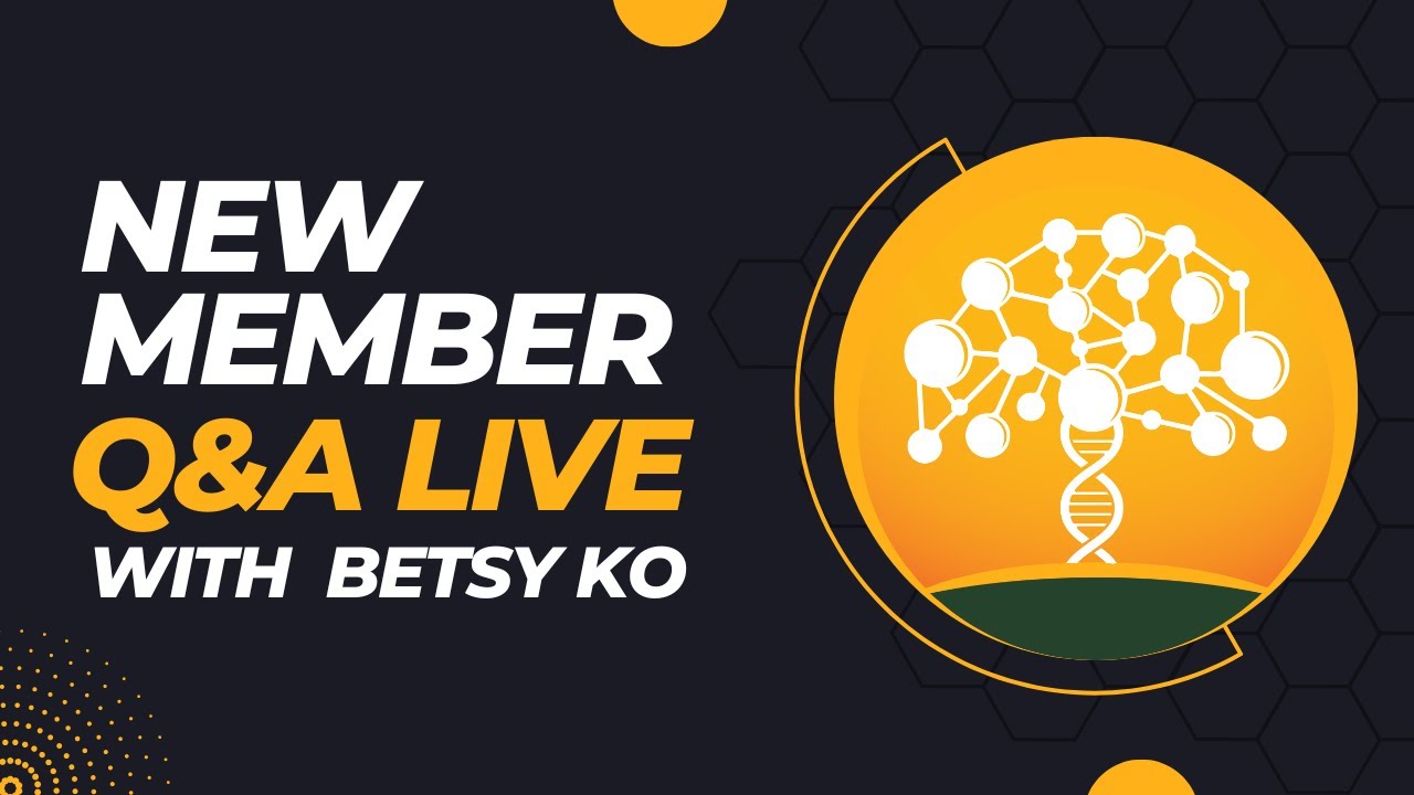 New Member Q & A with Betsy Ko (1 September 2022) - YouTube
