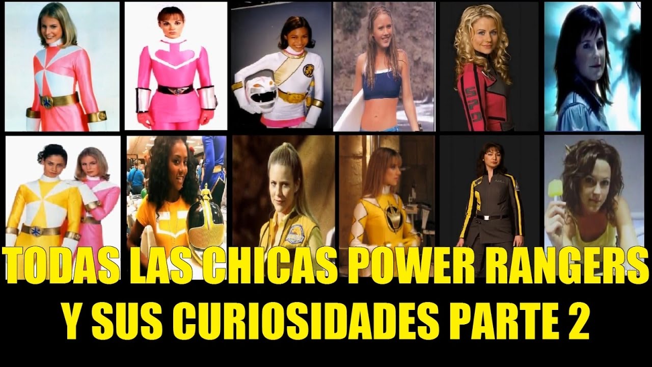 Todas las Chicas Power Rangers y Sus Curiosidades Parte 2 (Waifus ...