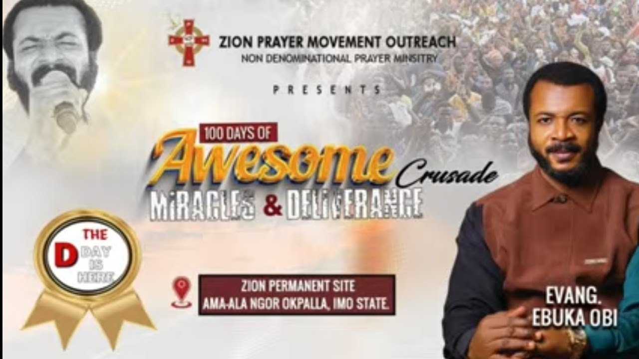 Zion Ministry Live in Ngor Okpalla: Day 1 of 3 Days Crusade (Part 1 ...