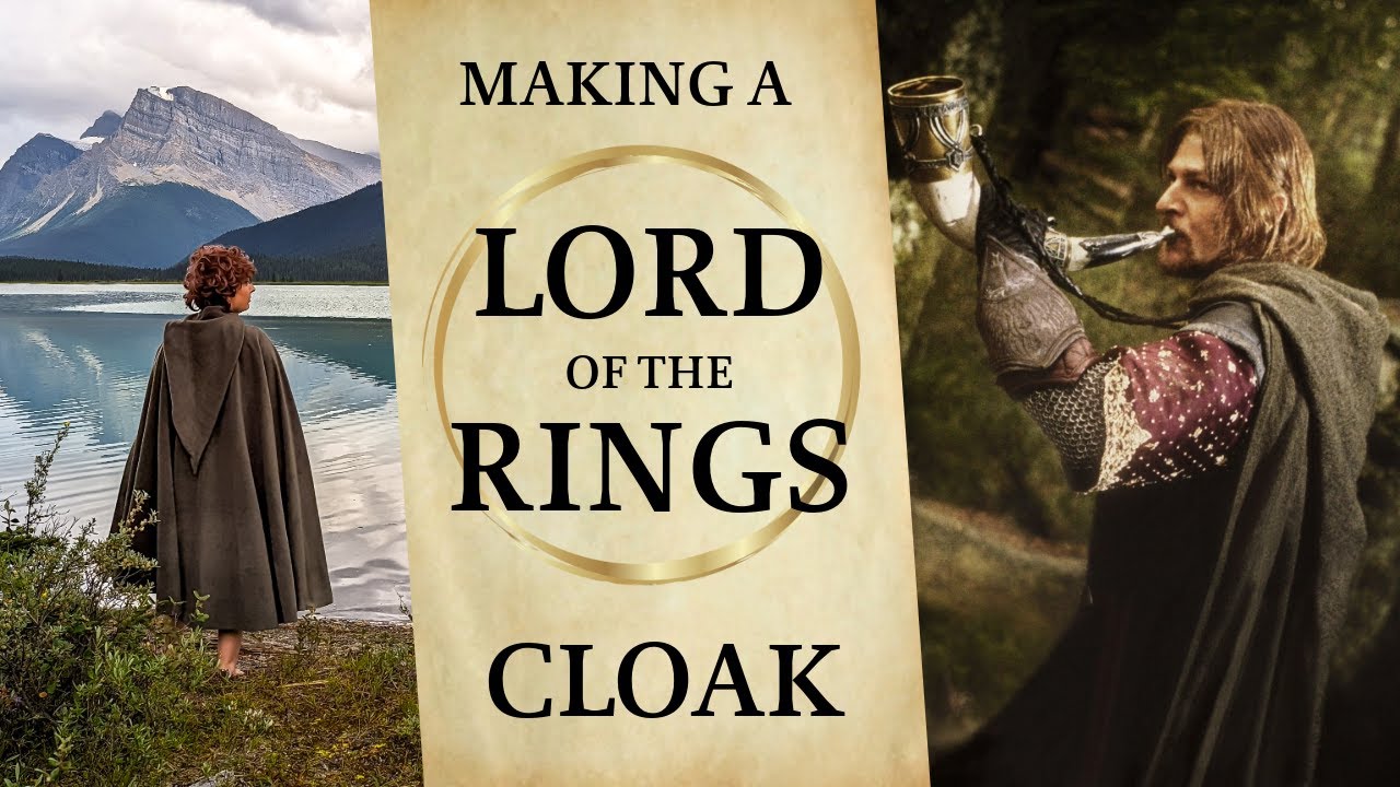 How to Make a Lord of the Rings Cloak - Patterning & Sewing Tutorial ...