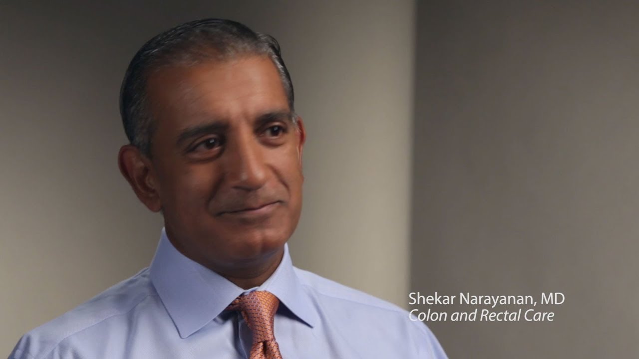 Meet Dr. Shekar Narayanan - Colon and Rectal Care - YouTube