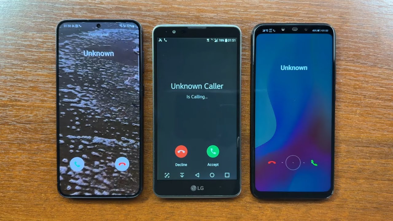 Samsung Galaxy S23 Vs LG Stylo 2 V Vs Huawei Nova 3i Unknown Caller Incoming Call No Caller ID samsung-galaxy-s23-vs-lg-stylo-2-v-vs-huawei-nova-3i-unknown-caller-incoming-call-no-caller-id