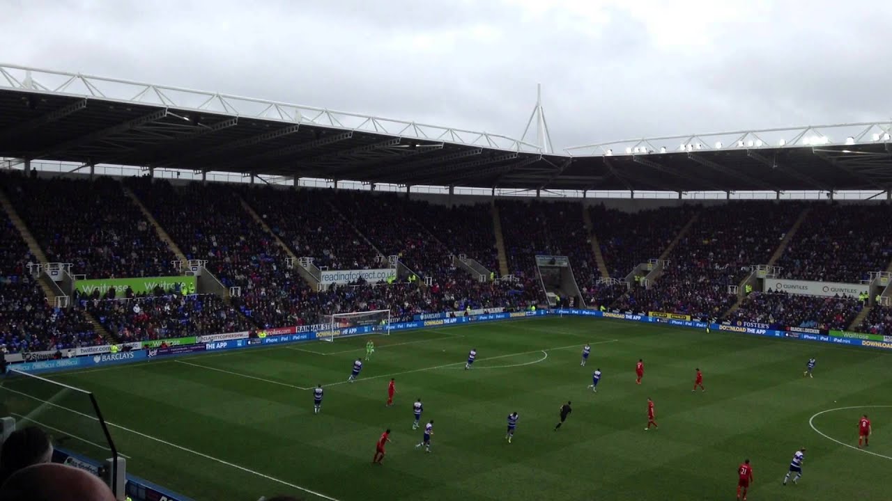Liverpool FC @ Reading FC - Madejski Stadium (1) - YouTube
