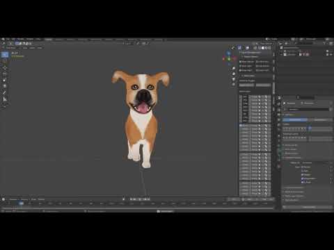 Blender Dog Rig - YouTube