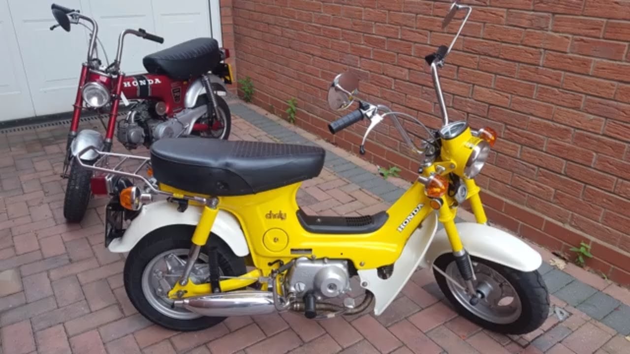 Honda Chaly CF70 1978 Restoration Pt5 Completed - YouTube