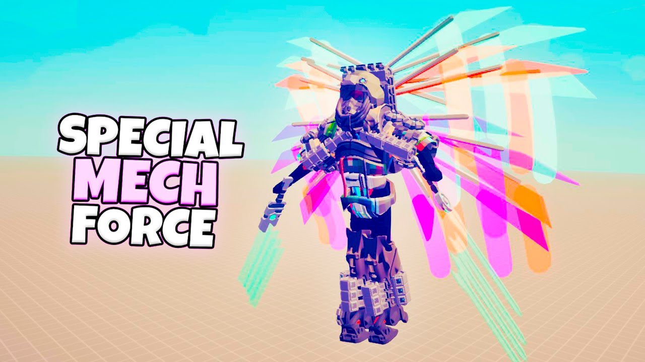 SPECIAL MECH FORCE vs EVERY FACTION | TABS Totally Accurate Battle ...