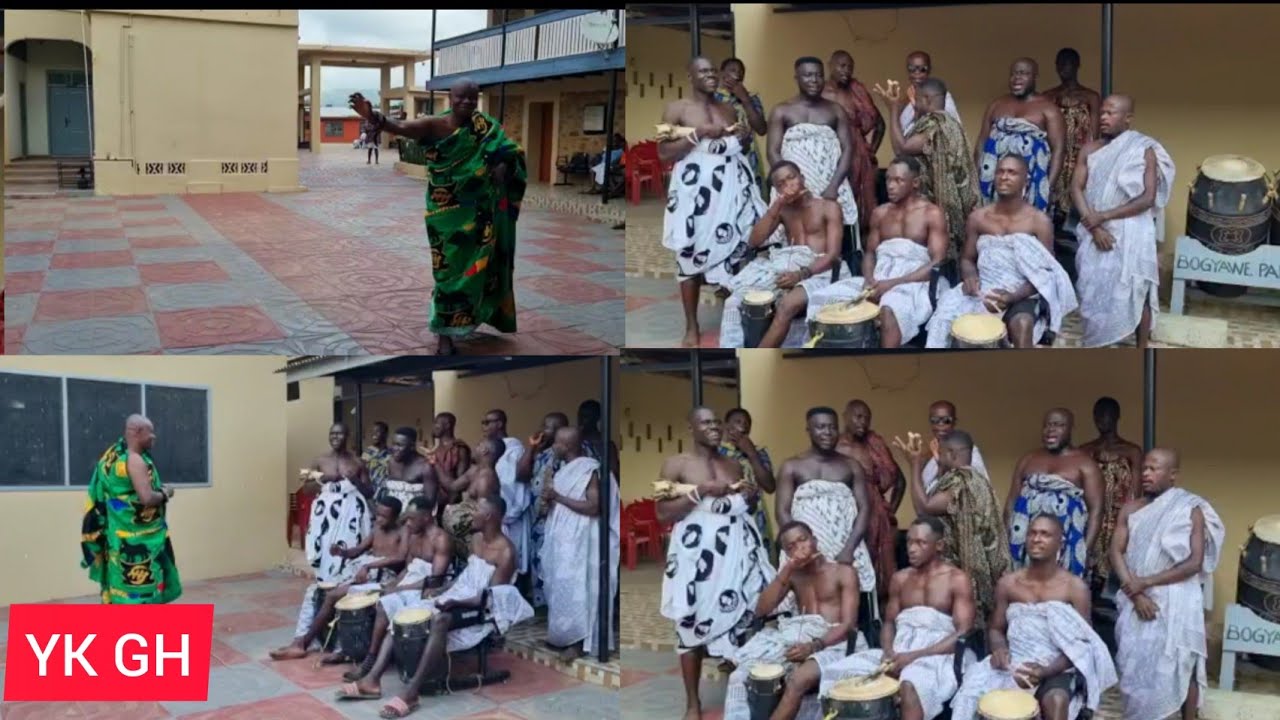 Beautiful Culture display by the people of Bogyawe Palace. - YouTube