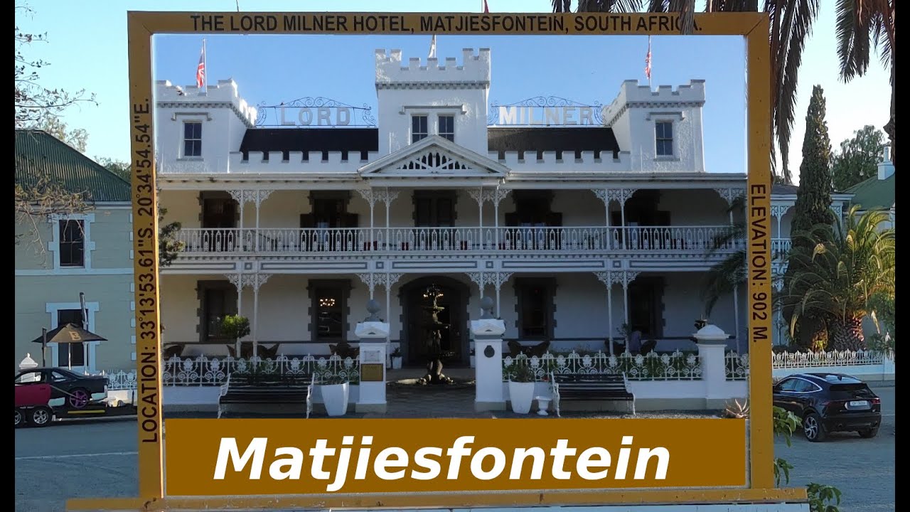 A typical day in Matjiesfontein - YouTube