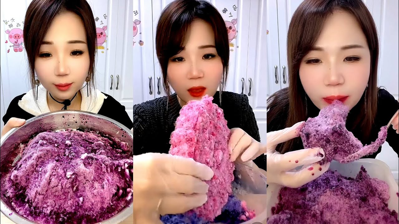 YY / ASMR SHAVED ICE EATING / ICE EATING - YouTube
