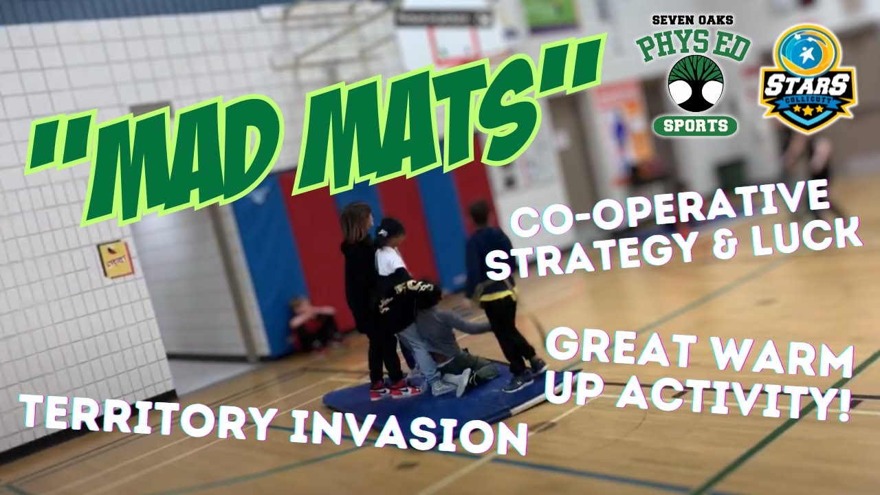 “mad Mats” Is A Great Phys Ed Warm Up Game For All Grade Levels