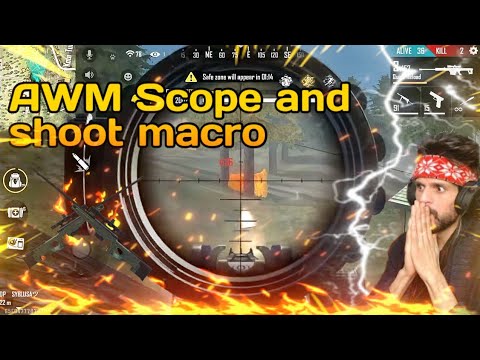 Awm macro in free fire||scope and shoot||How to use macro in pc - YouTube