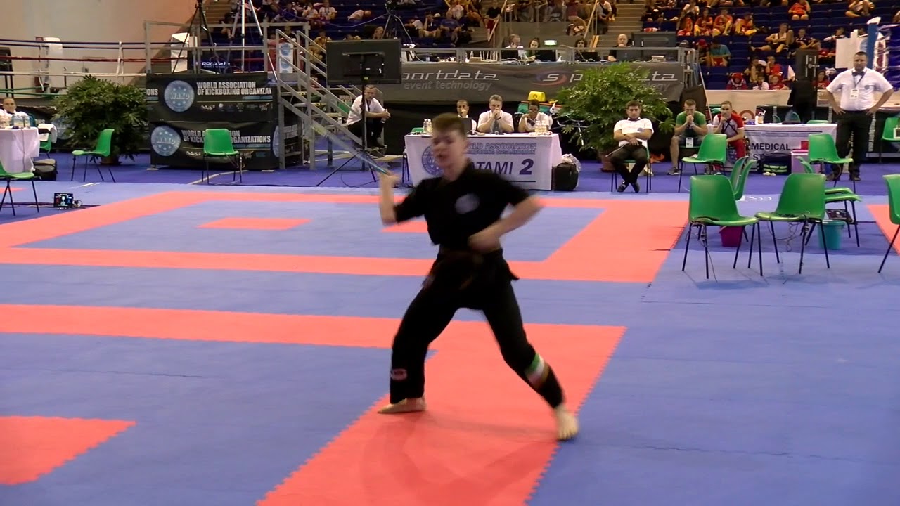 Ryan Del Duca Weapons WAKO World Championships 2018 - YouTube