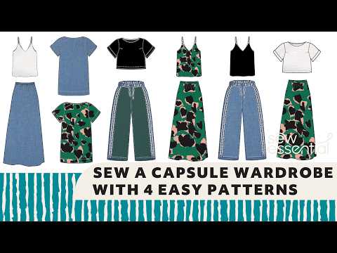 4 Sewing Patterns for a Capsule Wardrobe