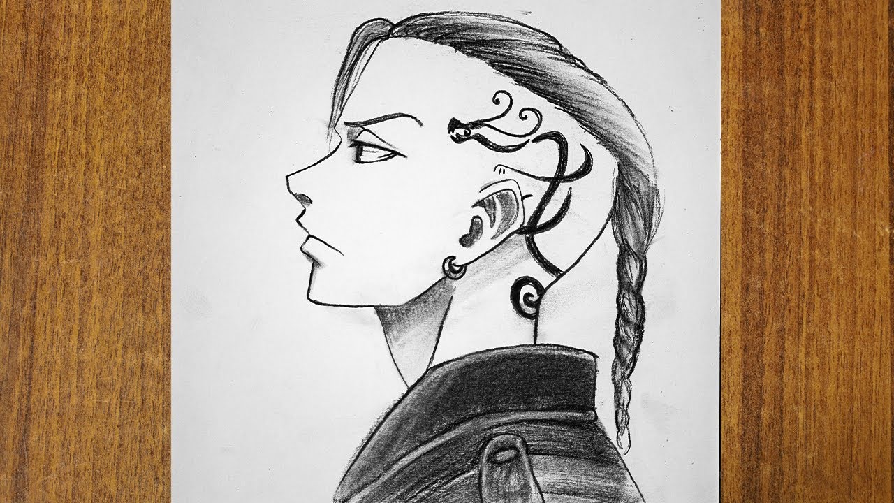 How to draw Draken from Tokyo Revengers || How to draw draken - YouTube