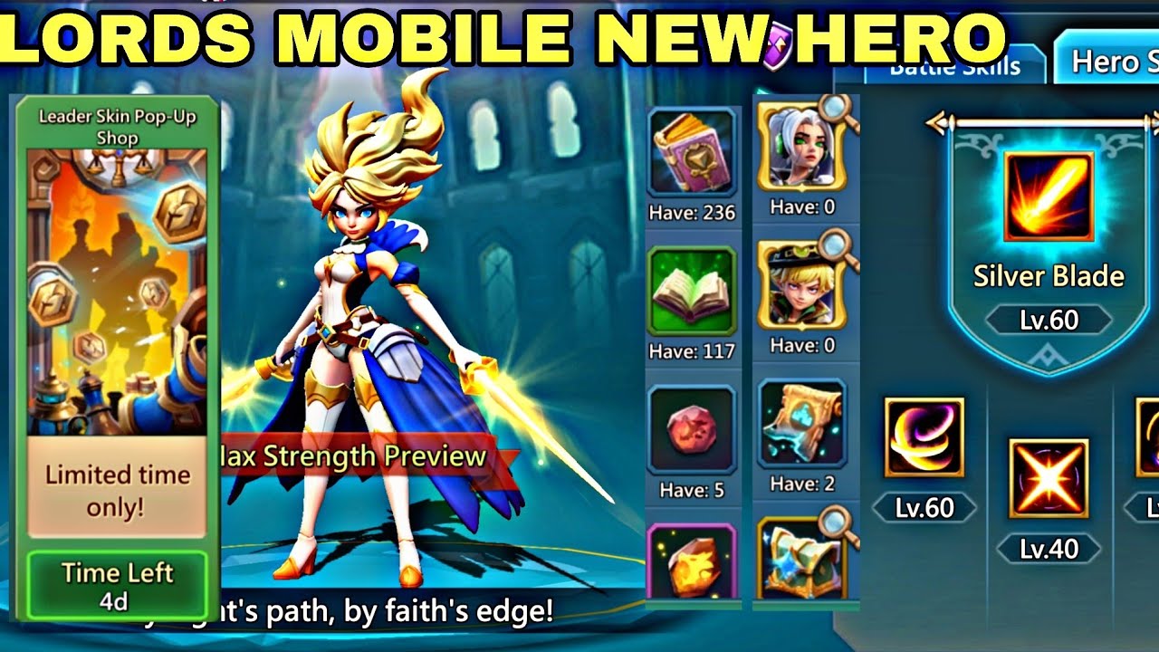 Lords Mobile - New Hero And New event of lords Mobile #lordsmobile ...