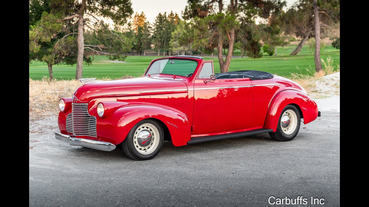 1940 Chevrolet Deluxe Convertible Hot Rod for sale at www.carbuffs.com ...