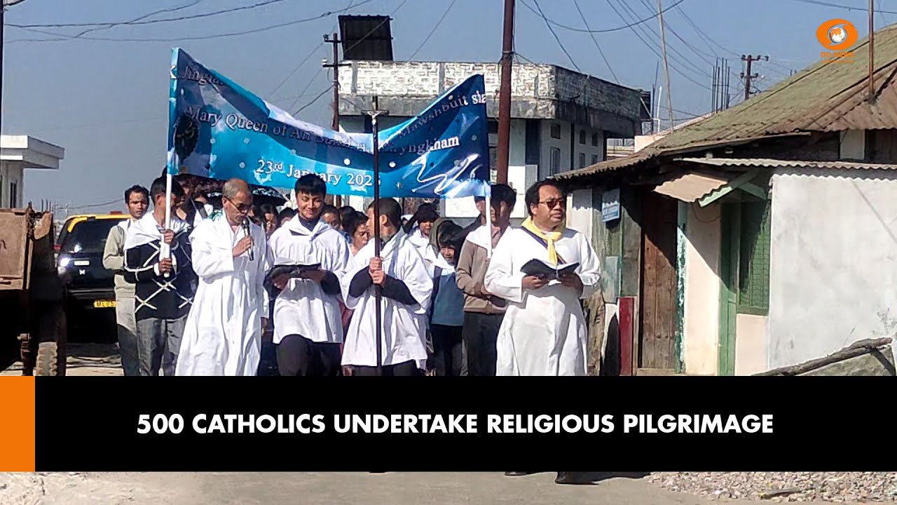 FIRST-EVER PILGRIMAGE ORGANIZED BY PARISH MADANRTING - YouTube