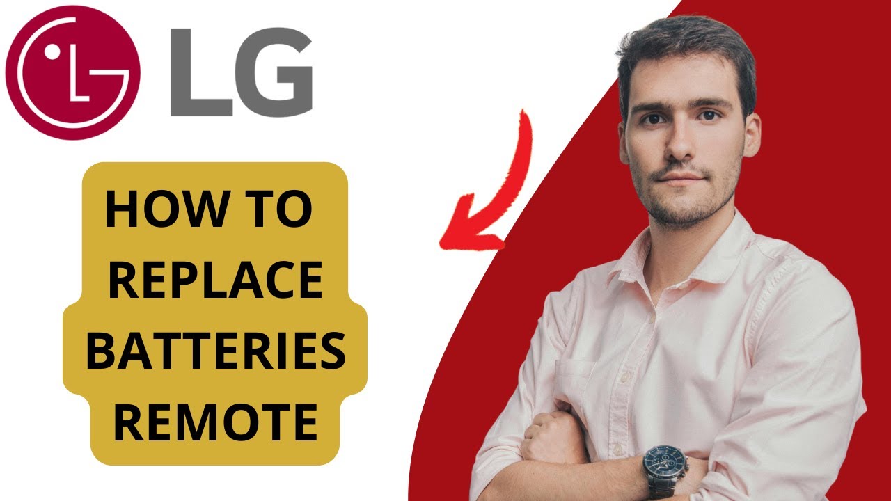 How to Replace LG TV Remote Batteries - YouTube