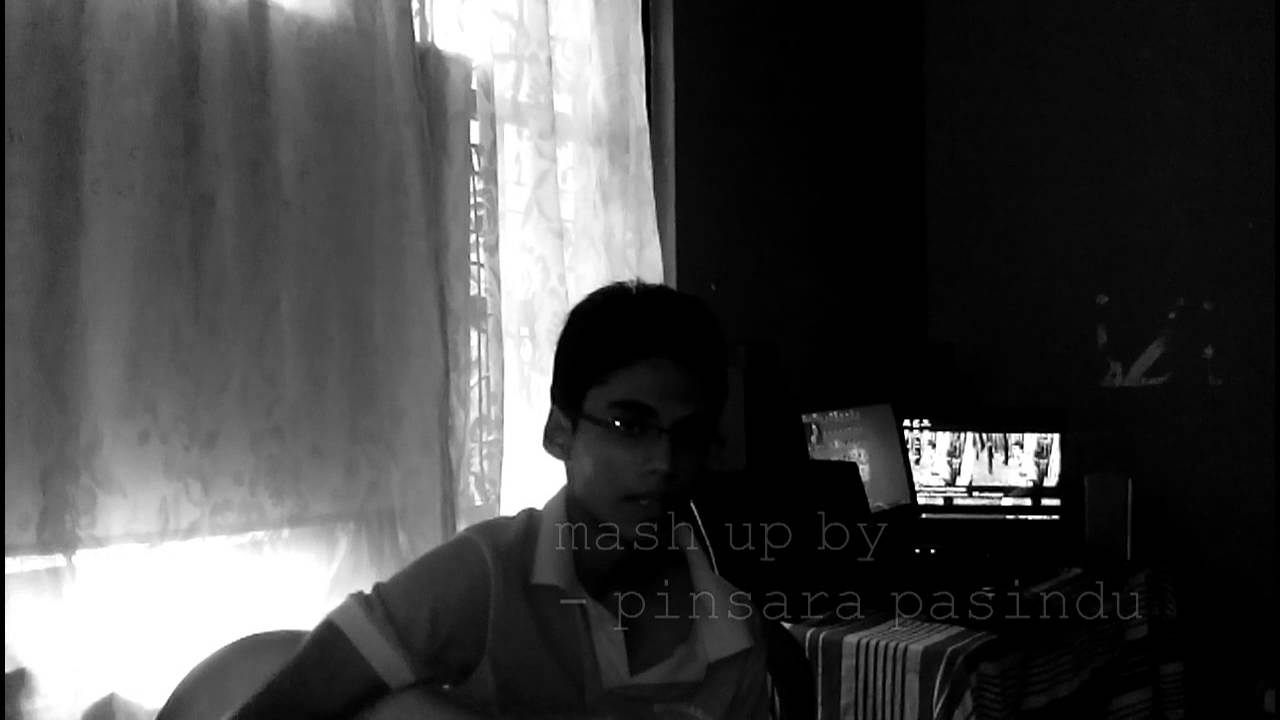 pinsara pasindu mash up song sandha latha - YouTube