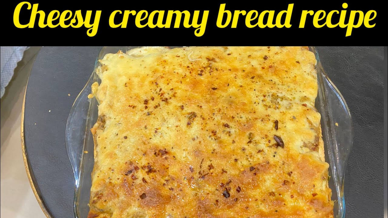 cheesy creamy bread recipe|"Indulge in ultimate comfort food with this ...