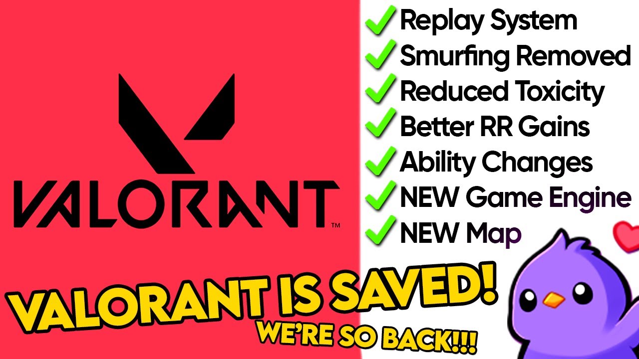 VALORANT'S NEW UPDATE JUST SAVED THE GAME!!! (we're so back) - YouTube