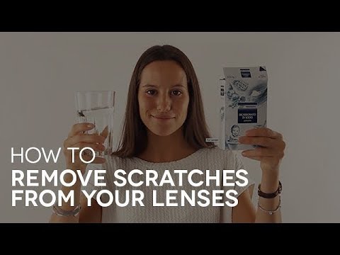 How to remove scratches from your lenses? - YouTube
