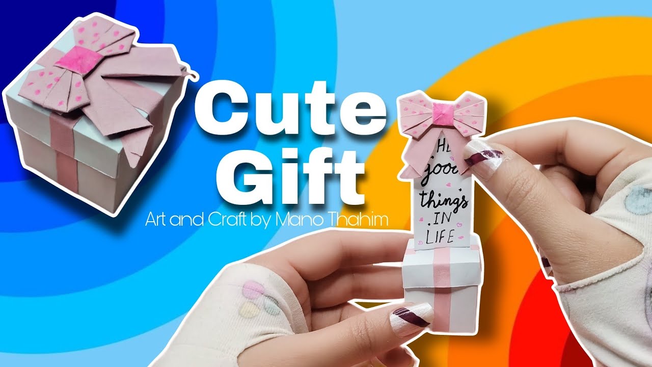 Cute Gift Ideas 🎁 | Diy ideas | gift box | paper craft | Surprise gift ...