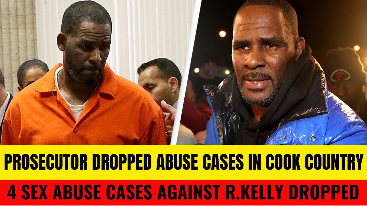 4 sex abuse cases against R Kelly dropped - YouTube