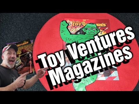 Toy Ventures Magazines unboxing - YouTube