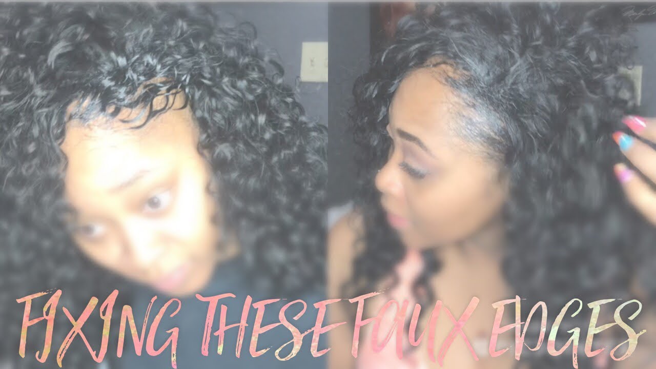 From Curly to Straight|Fake Edges|How to remove Got2b| Flipover Method ...