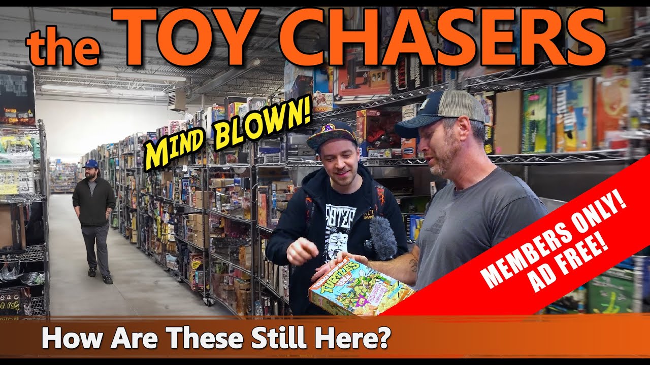 The Toy Chasers Ep 19 - What's Hiding in This Vintage Toy Warehouse ...