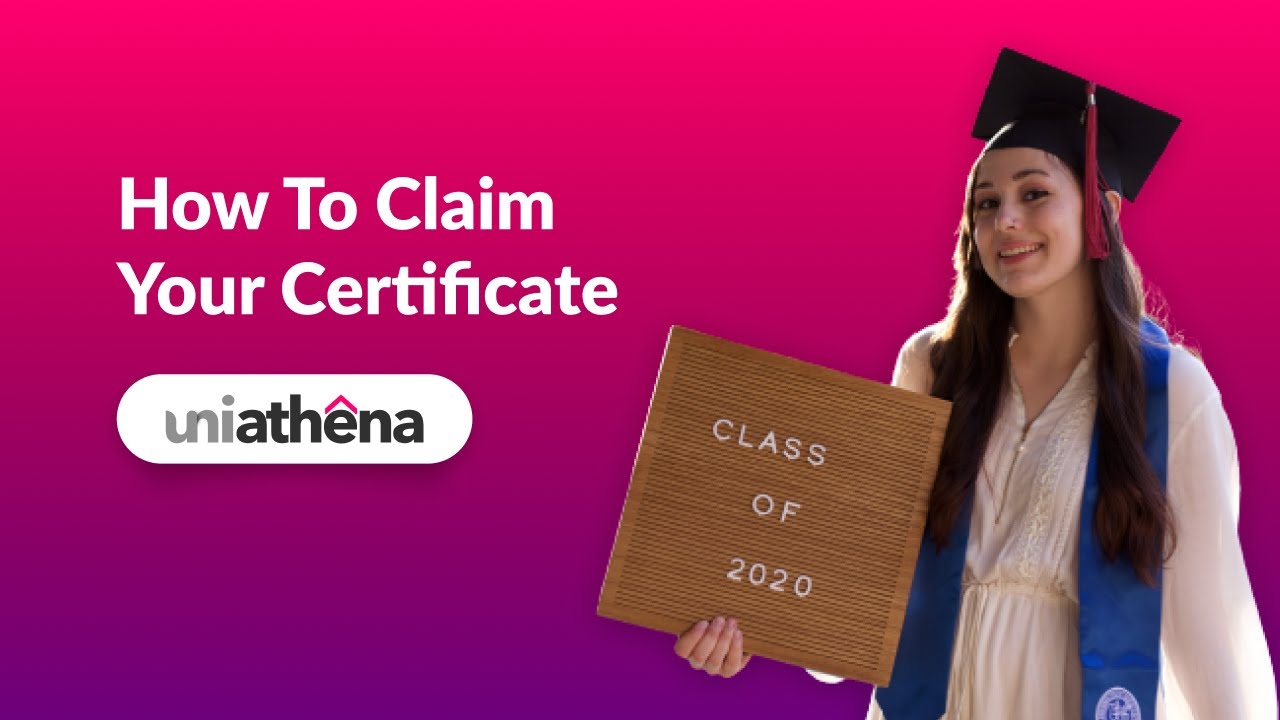 Uniathena | Claim your certificates for shortcourses | Desktop Users ...
