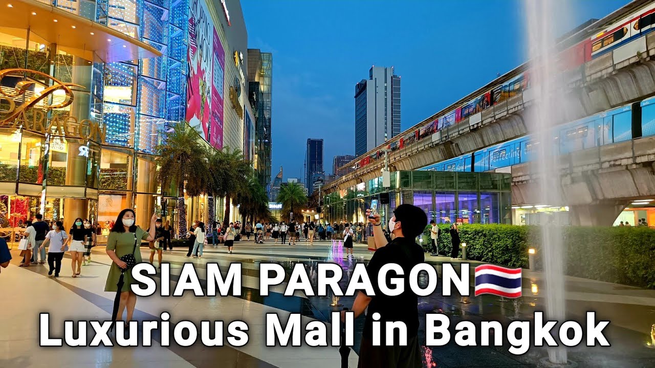 Siam Paragon Bangkok 🇹🇭 | Luxury Shopping Mall in Bangkok Thailand ...