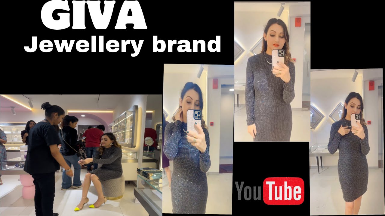 Giva Jewellery brand | Jewellery launch event | Bangalore Store - YouTube