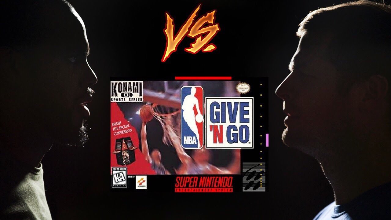 NBA Give 'N Go - Super Nintendo - Retro Sports League - Tom vs Darren ...