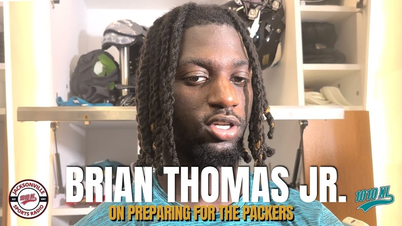 Jacksonville Jaguars WR Brian Thomas Jr on Historic Rookie Season ...