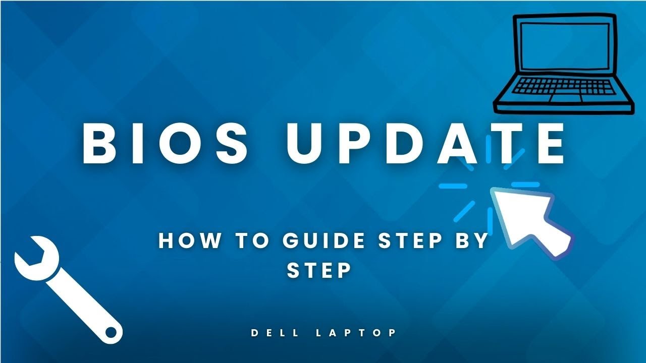 BIOS Update Dell Laptop - How To Guide Step By Step - YouTube