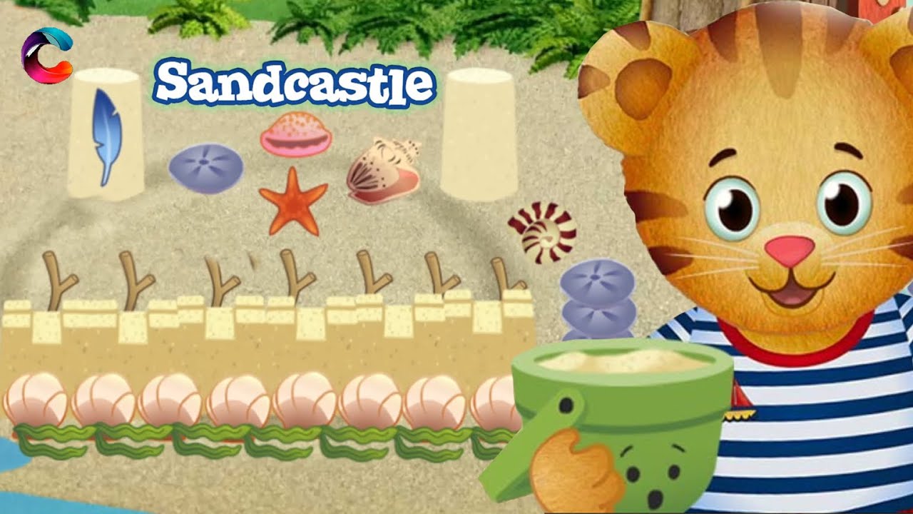 Daniel Tiger's Neighborhood Games Episodes 1551 Sandcastle - YouTube